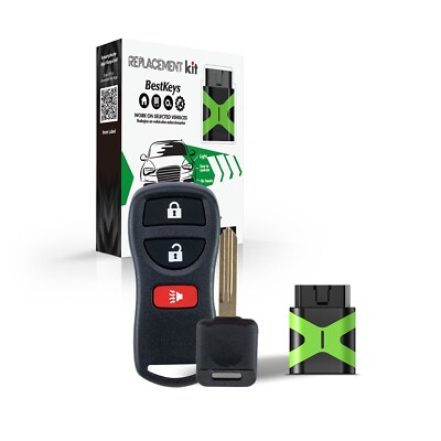 with DIY Car Key Fob Uncut 46 Chip Transponder Key Compatible with ...