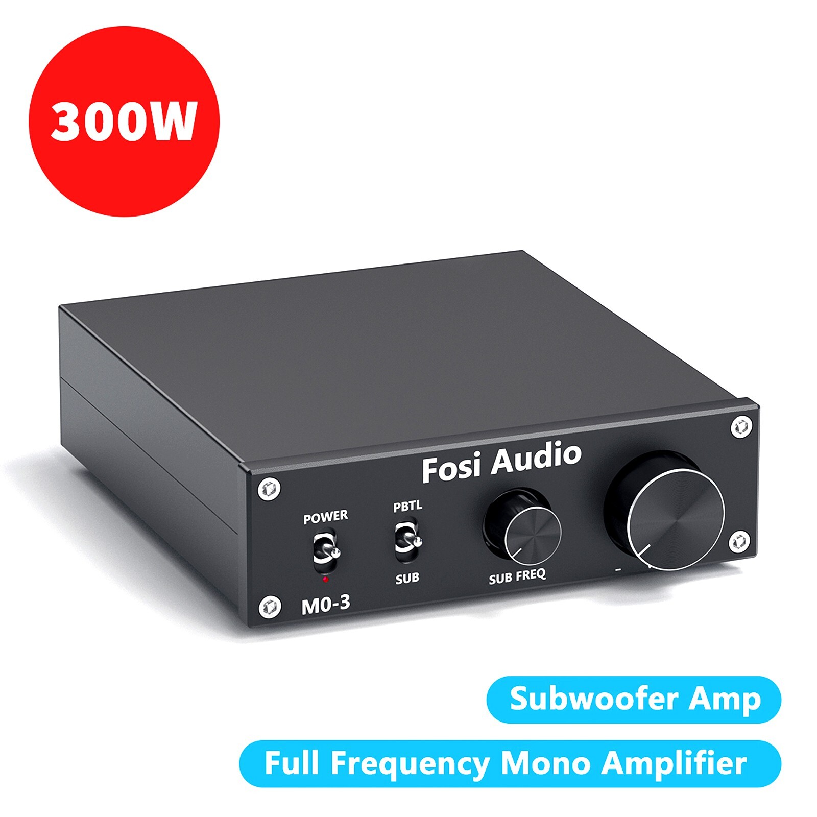 Fosi Audio M03 200W TPA3255 Subwoofer Amplifier Mini Mono Channel Amp W ...