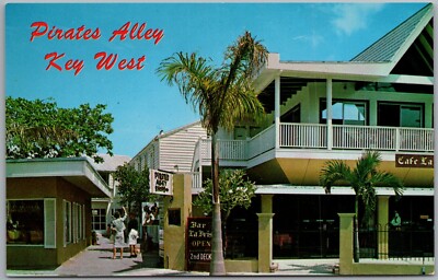 Pirates Alley Key West Florida Postcard N100 | eBay