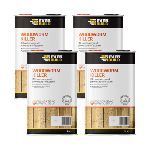 Sika 5L Woodworm Killer Wood Treatment | Insect Killer | Low Odour 5L ...