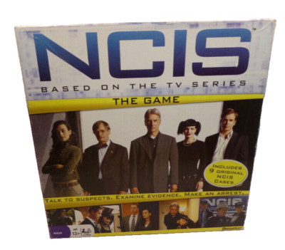 NCIS The Game Based On The TV Series Board Game Pressman 2010 Opened | eBay
