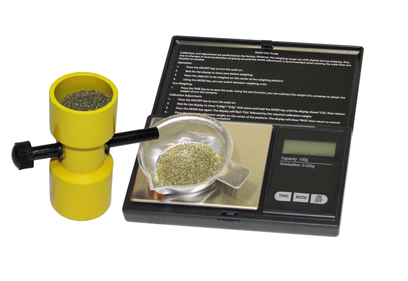 NEW Pro-Tactical Accuload Reloading Powder Scales Digital Measure Ammo ...