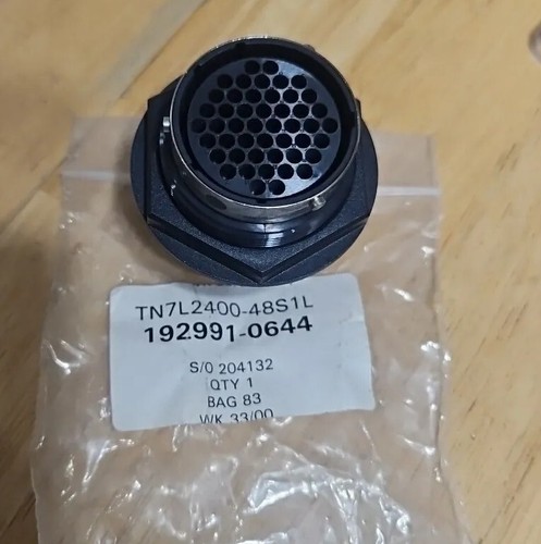 ITT Cannon 192991-0644 Standard Receptaclefor Socket ContactsJam Nut ...