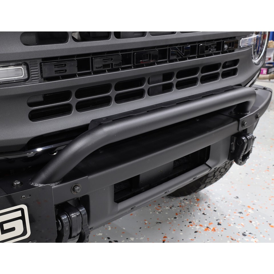 IAG I-Line Mini Bull Bar w/ Integrated Light Mount for Ford Bronco 2021 ...