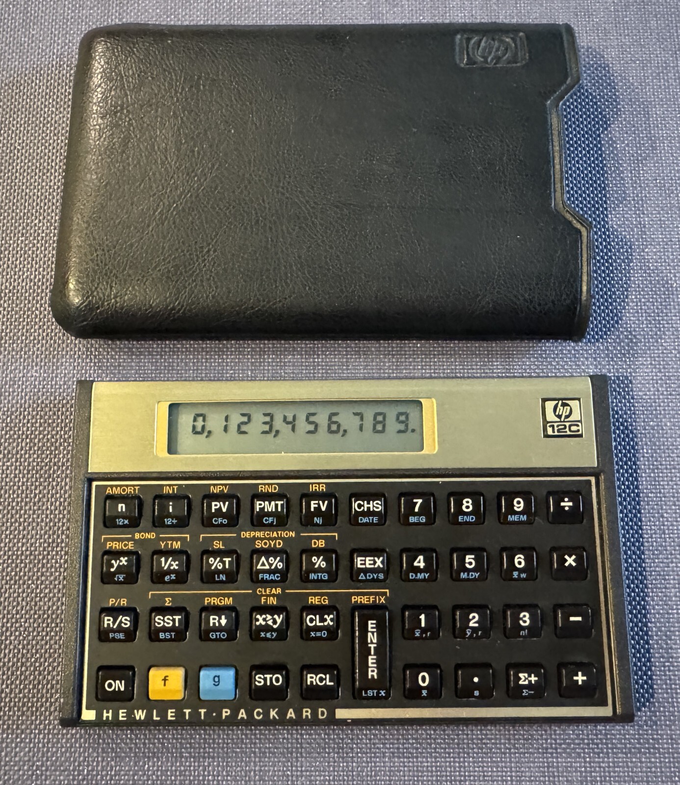 VTG Hewlett Packard HP 12C Business Financial Calculator 1986 USA ...