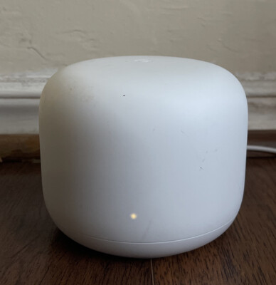 Google Nest Wifi AC2200 H2D Mesh WiFi Router System 2200 Sq Ft Coverage ...