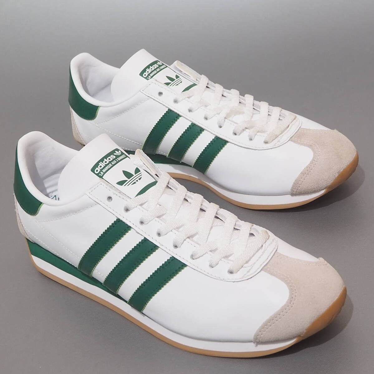 2020 Adidas Originals Country Og Ftwwht Cgreen Gum3 F… - Gem