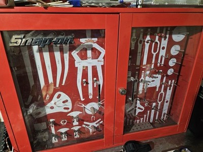 Vintage Snap-On Wall Cabinet W/ Plexiglass Doors -KRA276D | eBay