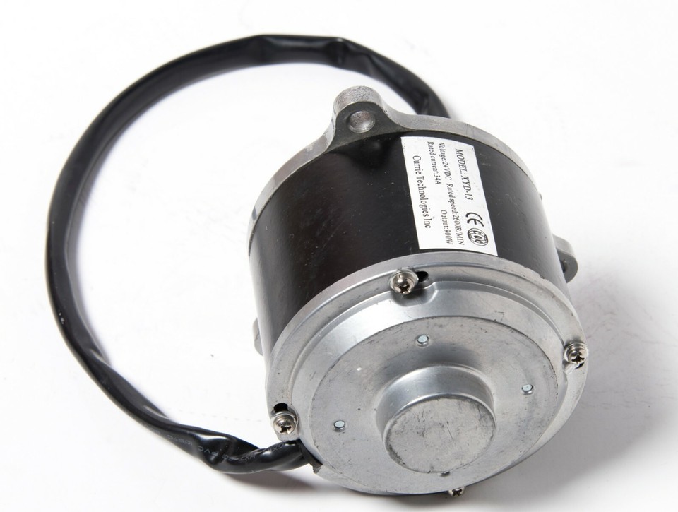 Currie Electric Scooter Motor 900W DC 24V Volt Watt XYD-13 w 11 Tooth ...