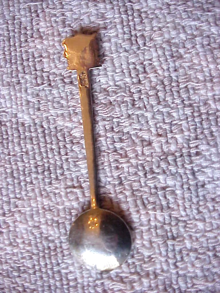 VINTAGE STERLING SILVER AZTEC WARRIOR SOUVENIR SPOON FROM MEXICO | eBay