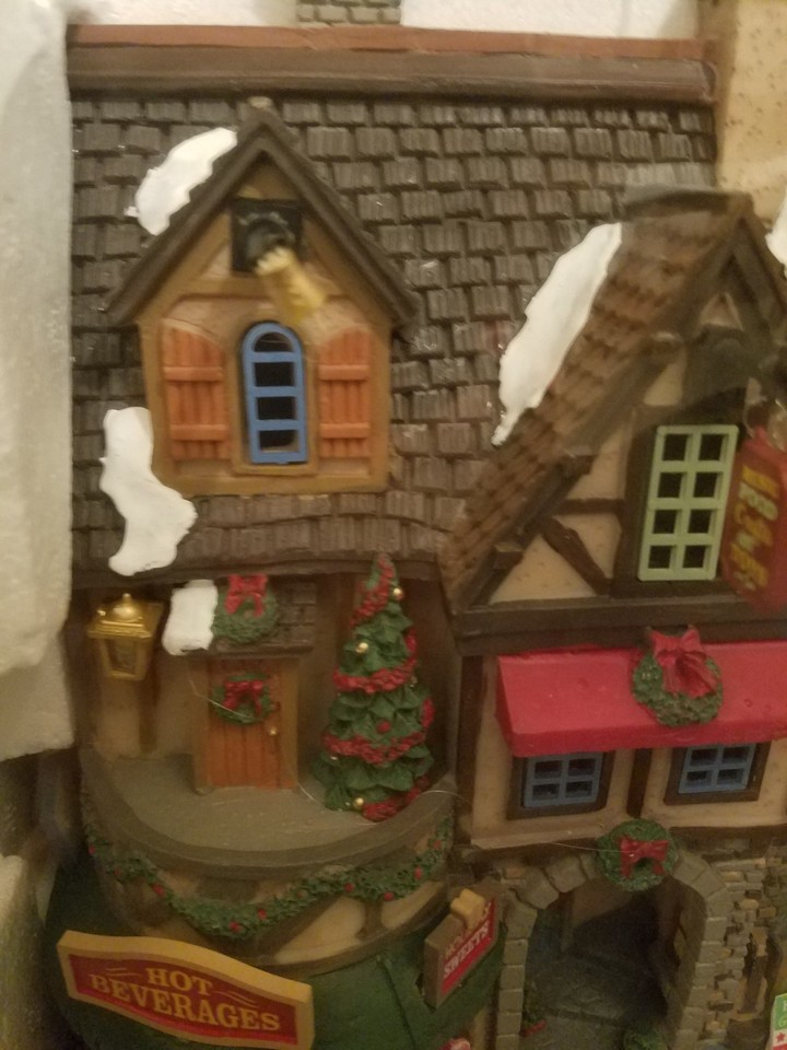 NEW 2018 Lemax Village Façade River Moor's Street Festival Christmas ...