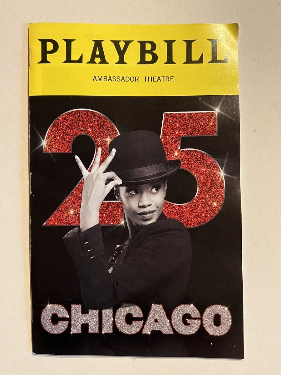 Chicago The Musical Playbill