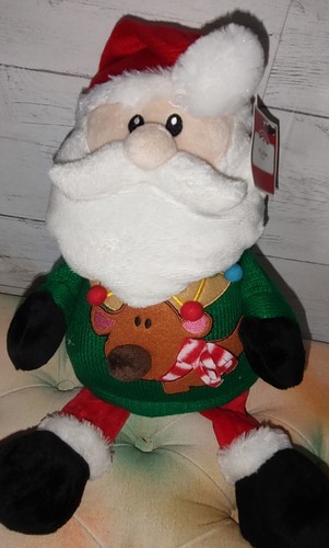 Large Santa Plush Stuffed Display Toy 19" Kids of America Corp | eBay