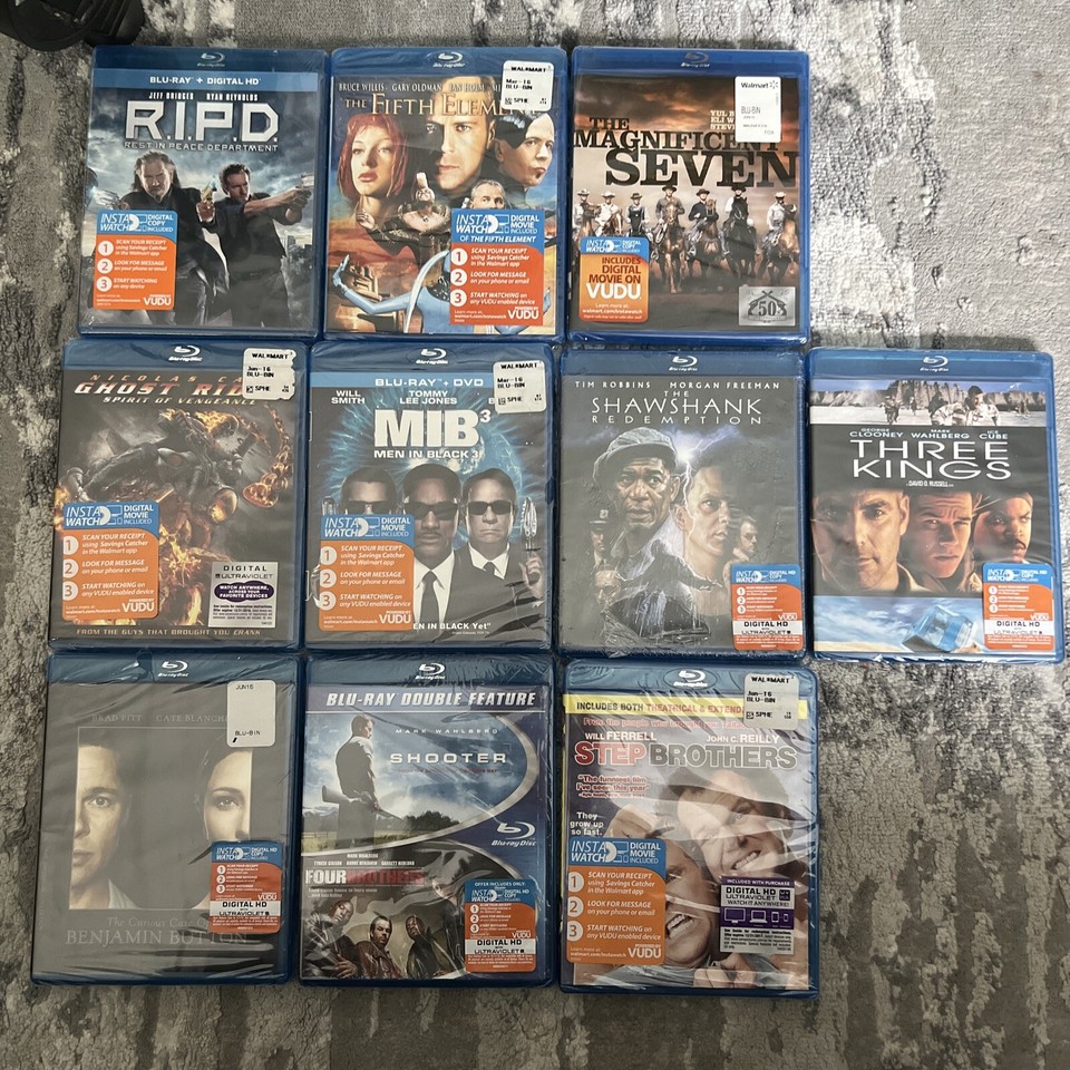 Blue-ray Movies Lot of 10 (new) 883929489053| eBay