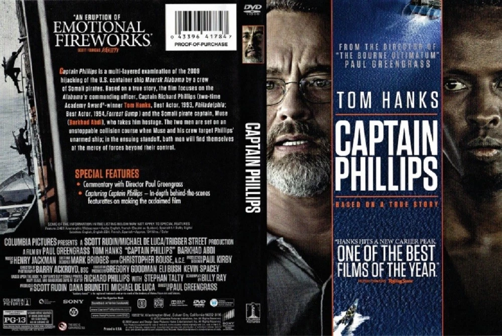 Captain Phillips Dvd