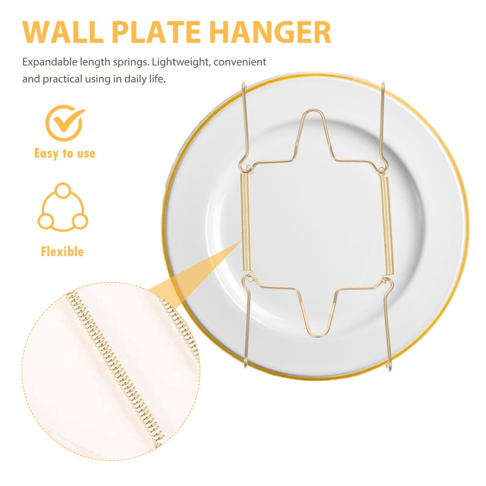 4pcs Plate Hangers for The Wall Plate Holders for Dinner Plates | eBay