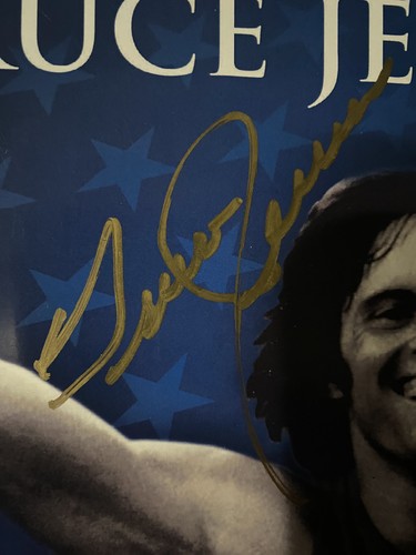 Bruce Jenner Autograph “Finding The Champion Within” Double Sided Bio ...