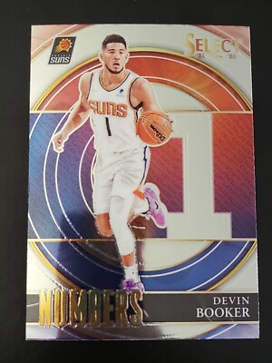 2021-22 Panini Select Numbers #37 Devin Booker | eBay