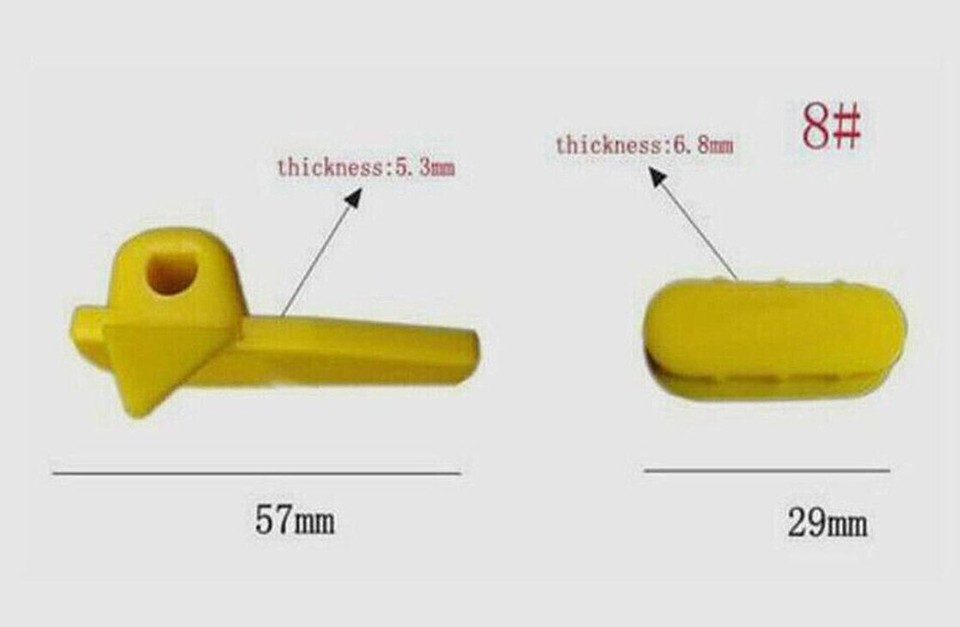 20x Tyre Changer Machine Plastic Mount Demount Duck Head Insert Rim ...