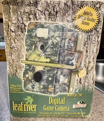 Leaf River DC-2BU Digital Hunting Cam Game Trail Camera | eBay