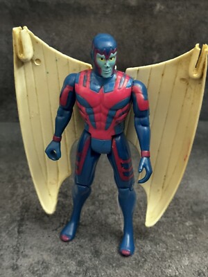 Uncanny X-Men Archangel Missile Shooting Wings (ToyBiz 1991) COMPLETE ...