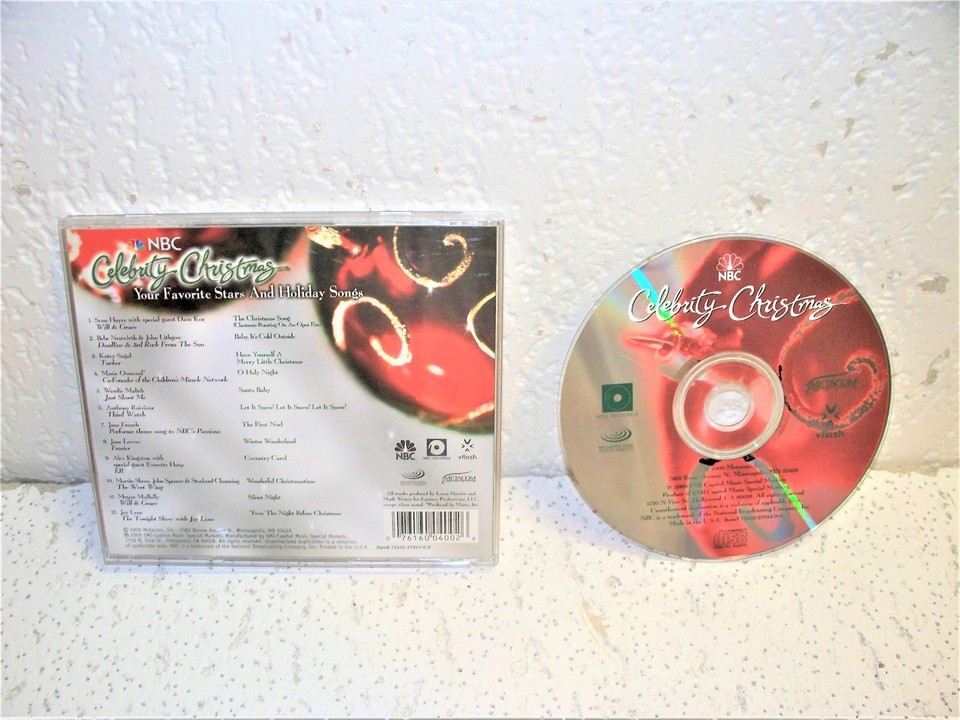 NBC Celebrity Christmas Compilation CD Compact Disc 724352794324| eBay