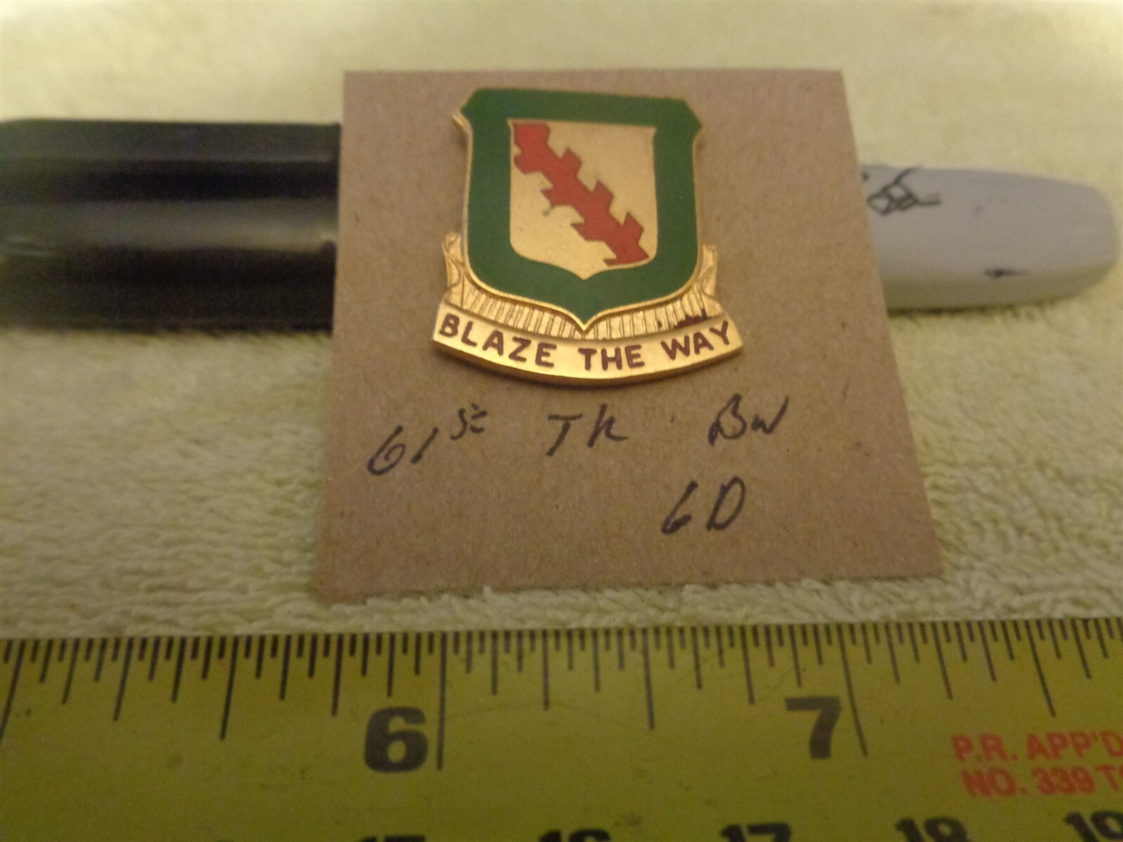 61st Tank Battalion 6D Unit Crest, DI, DUI (DRAW#112) | eBay