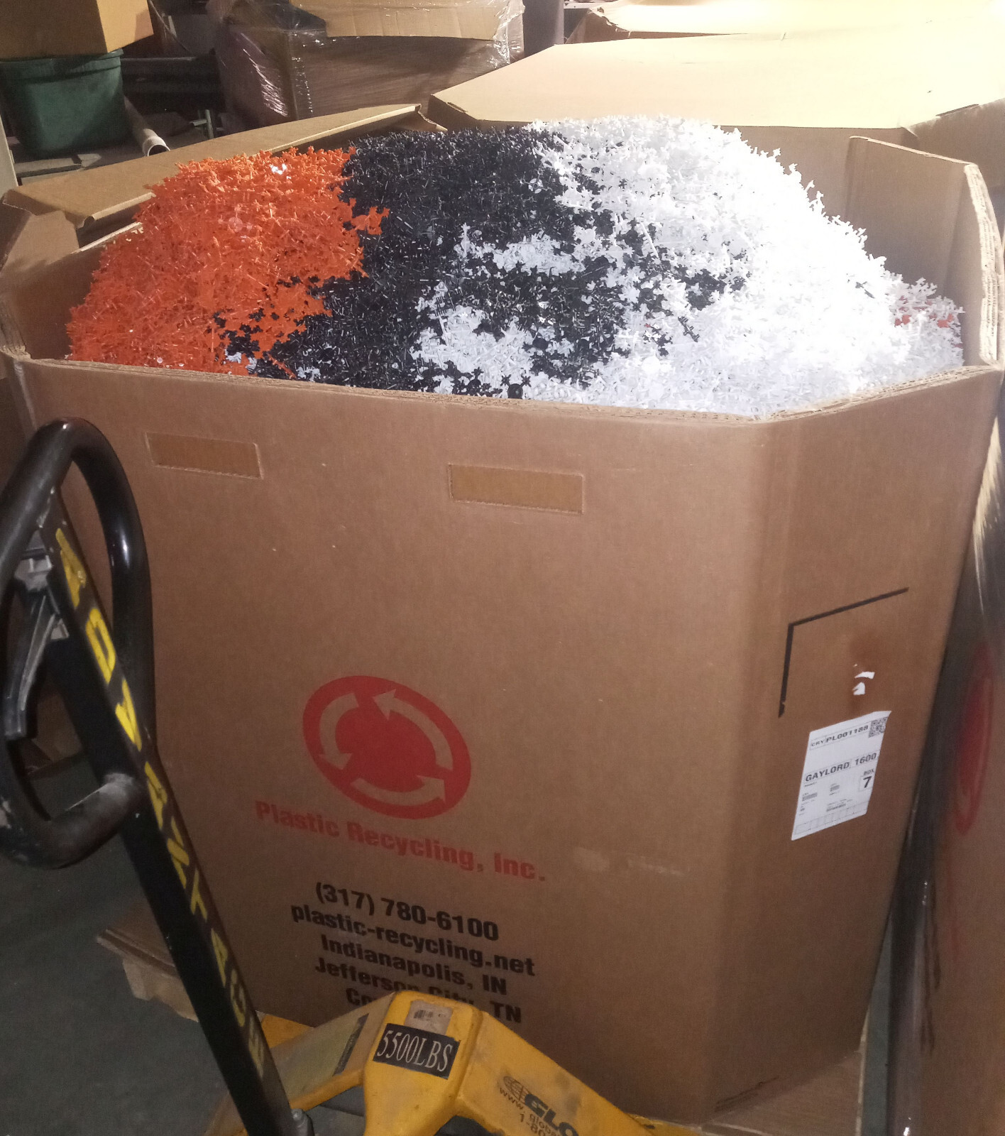 20,000 LBS Recycle Colored Scrap General Purpose Polystyrene in ...