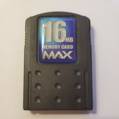 Playstation 2 Memory Card - 16MB MAX unofficial - PS2 PlayStation 2 ...
