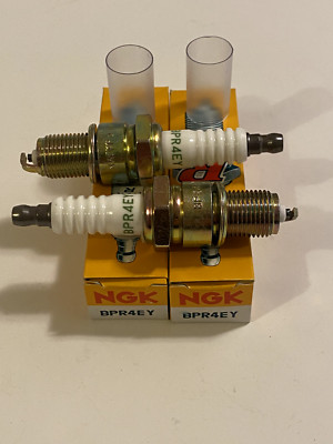 NEW NGK V POWER SPARK PLUGS 2128 (QTY. 2) BPR4EY FITS YAMAHA SUBARU ...