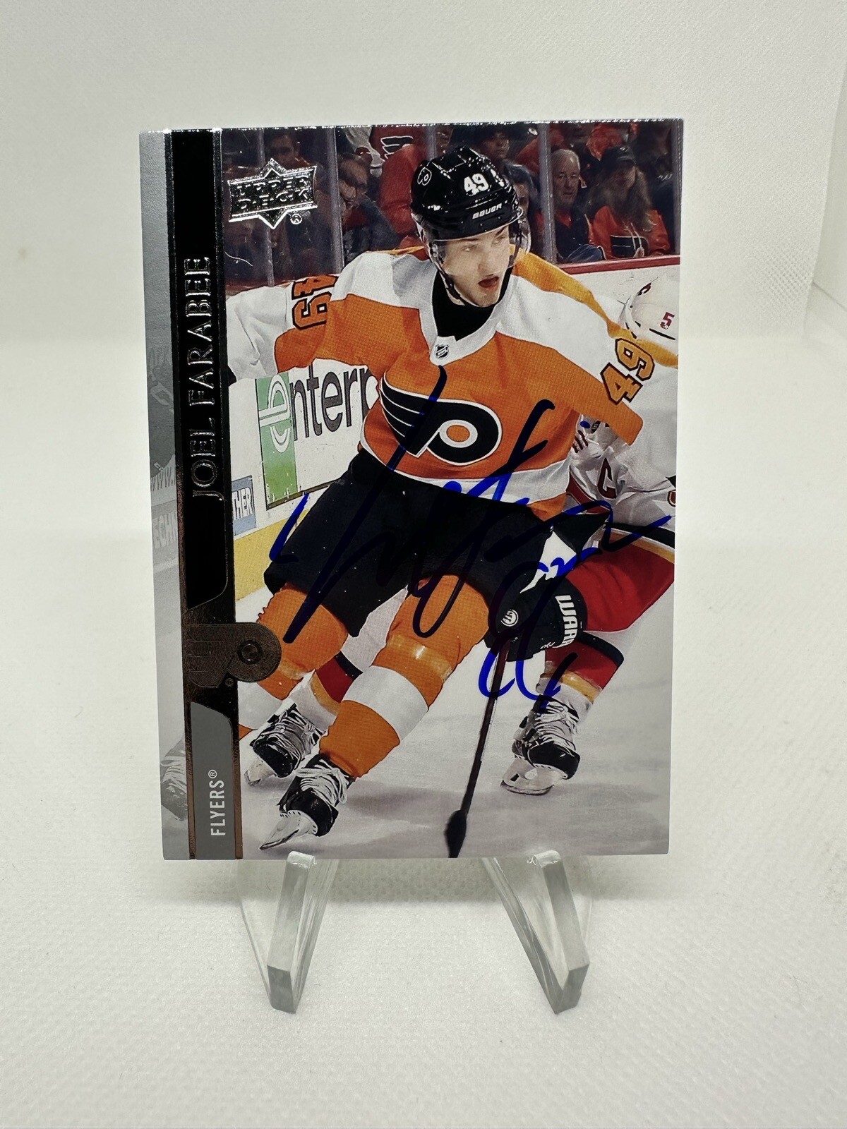 Joel Farabee Signed Autograph 2020-21 Upper Deck Series 2 Card #384 ...