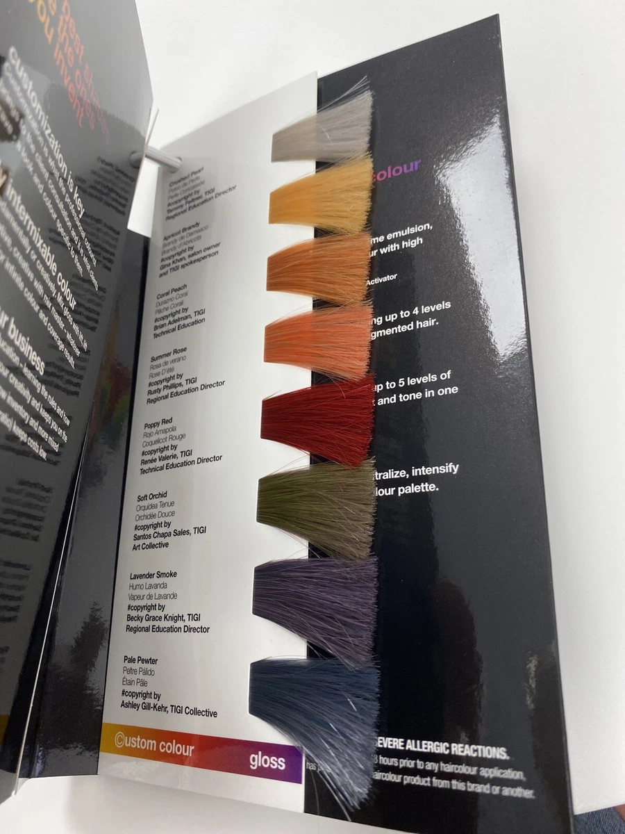 Tigi Color Formulas