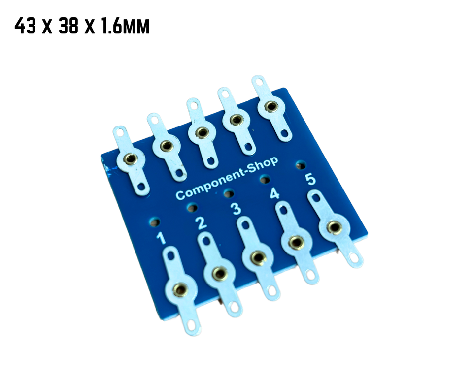 Epoxy Terminal Strips Single/Double Row 5-20 Solder Tags Various Sizes ...