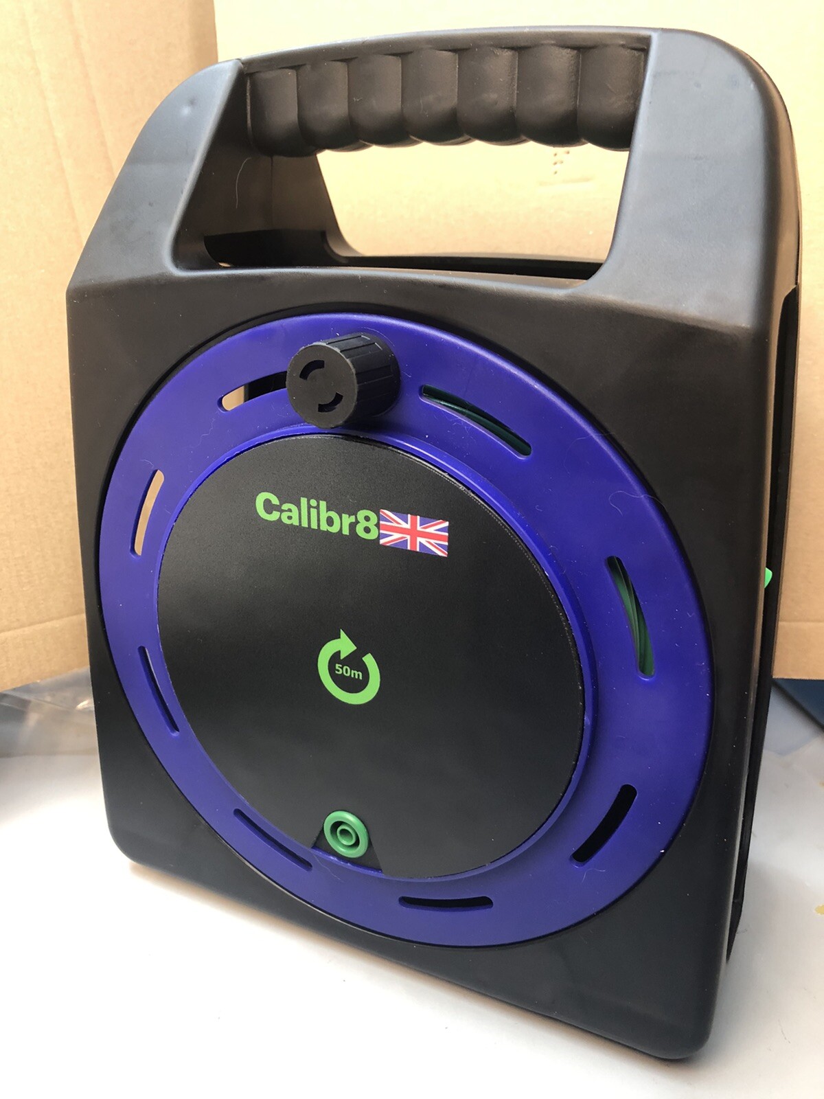 R2 Test Lead Reel Any Length or Colour, fits Fluke Megger etc, Earthing ...