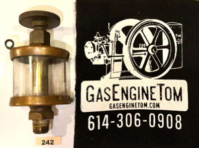 MICHIGAN LUBRICATOR Co. Detroit Brass Oiler #16 Small Steampunk Hit ...