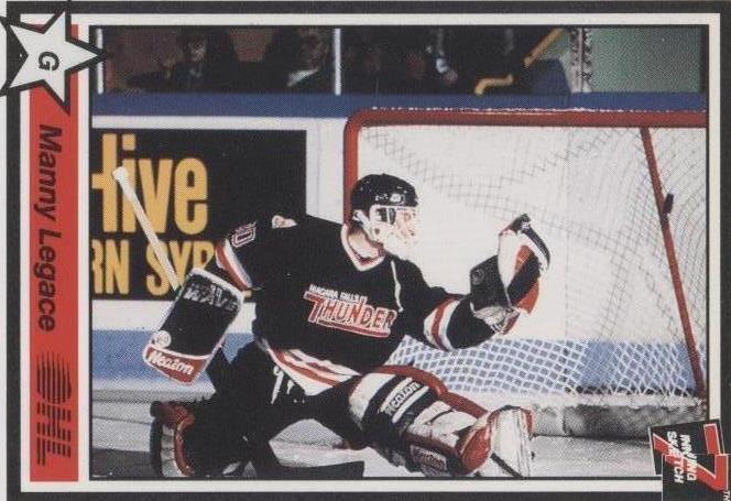 1990-91 7th Inning Sketch OHL - Manny Legace #263 (RC) for sale online ...