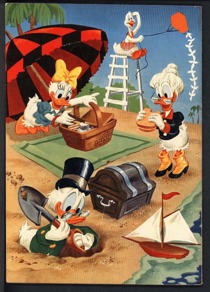 WALT DISNEY'S DONALD DUCK BEACH PARTY #1 3.0 // DELL COMICS 1954 | eBay