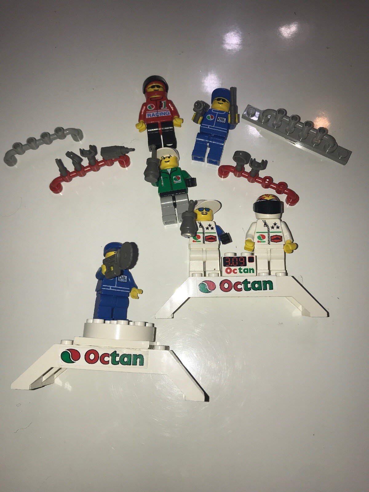 Lot of Lego Octan Race Team Mini Figures minifigs Town City People | eBay