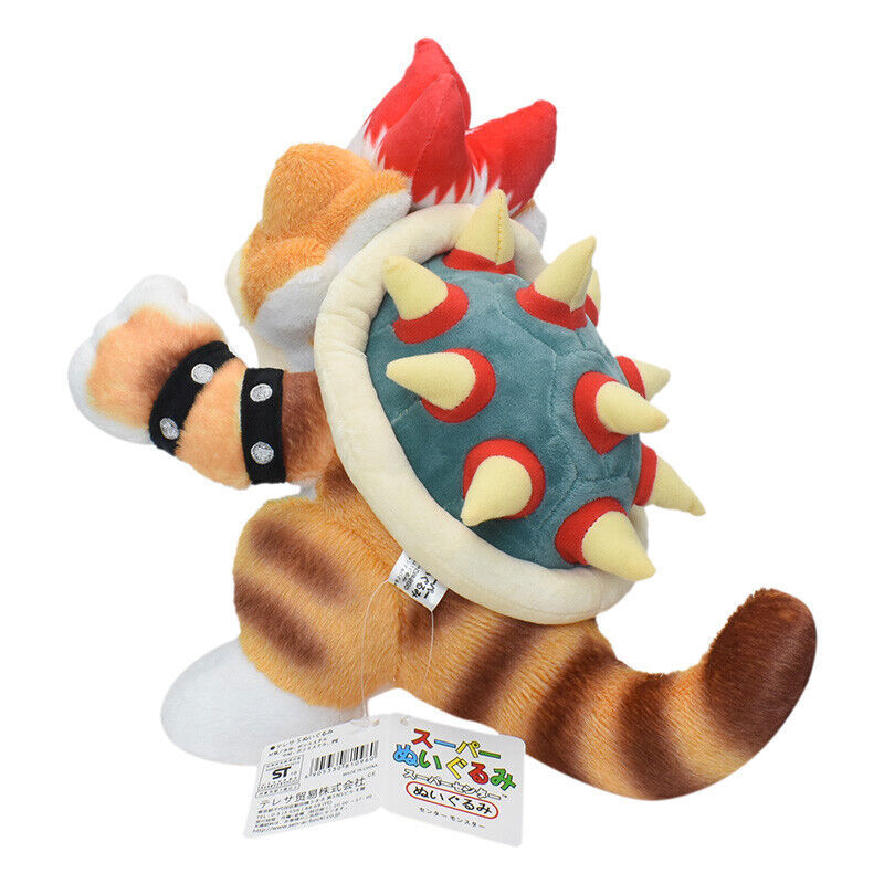 12” Super Mario Bros Soft Meowser Bowser Plush Toys Stuffed Dolls ...