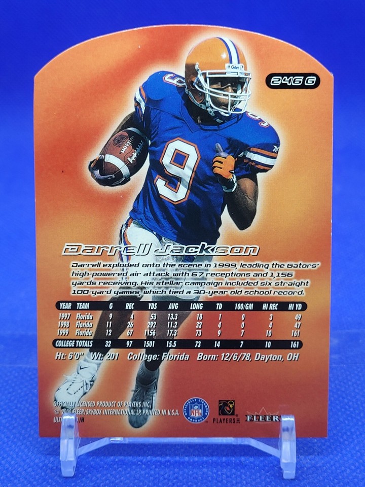 2000 Fleer Ultra Gold Medallion Darrell Jackson #246G Rookie RC | eBay