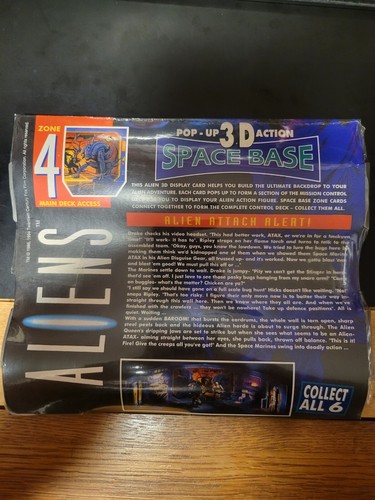 Kenner Aliens Pop Up 3d Space Base #4 Vintage | eBay