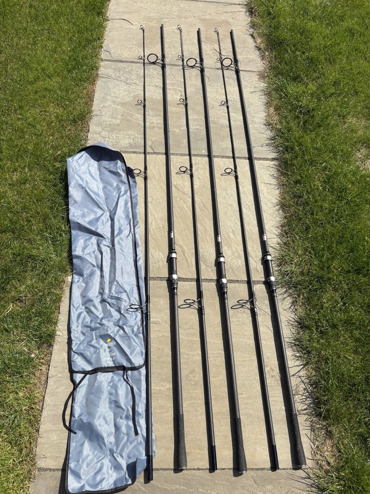 3 X Free Spirit E-Class 13ft 3.5lb Carp Rods with 50mm Butt Ring | eBay UK