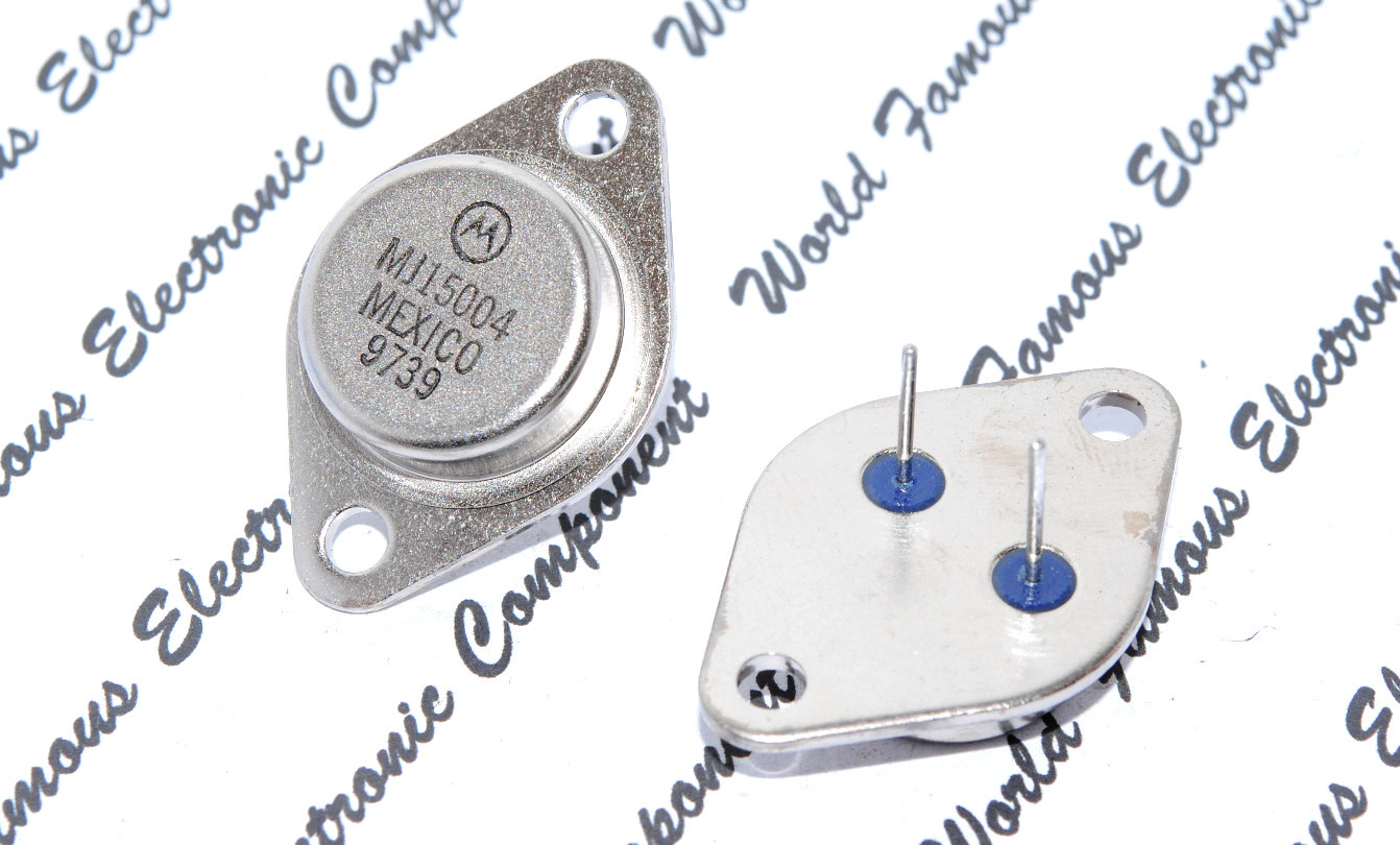 1pcs- MOTOROLA MJ15004 Transistor - TO-3 (TO3) PNP 20A 140V 250W | eBay