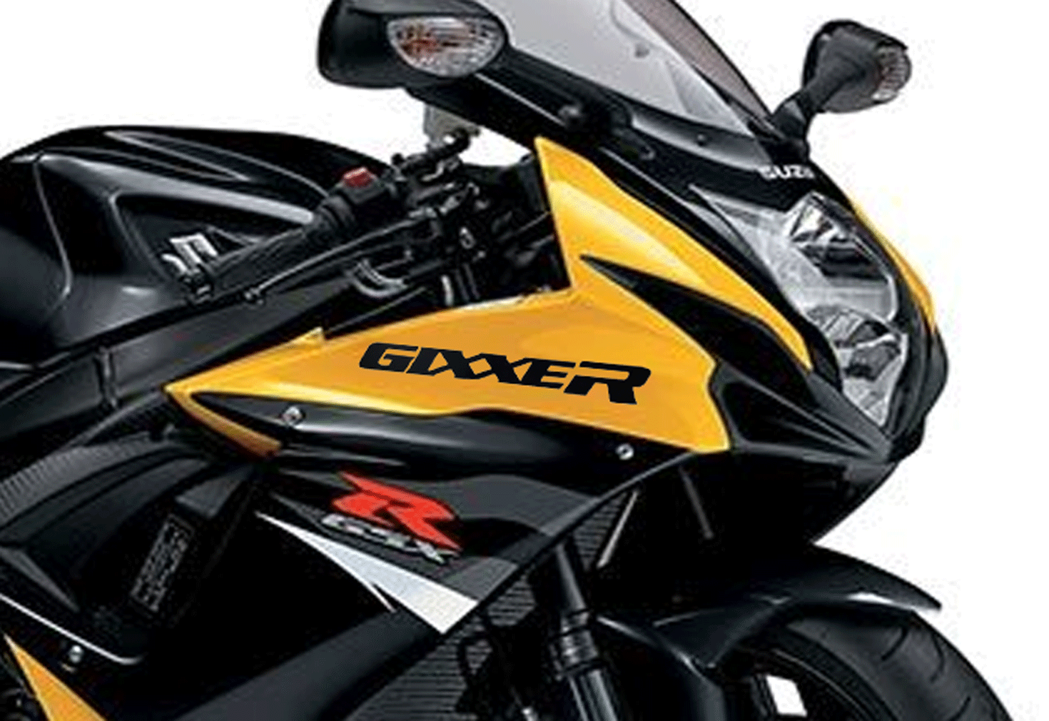GIXXER MOTORCYCLE DECALS STICKERS (2) FAIRING HELMET TANK | eBay