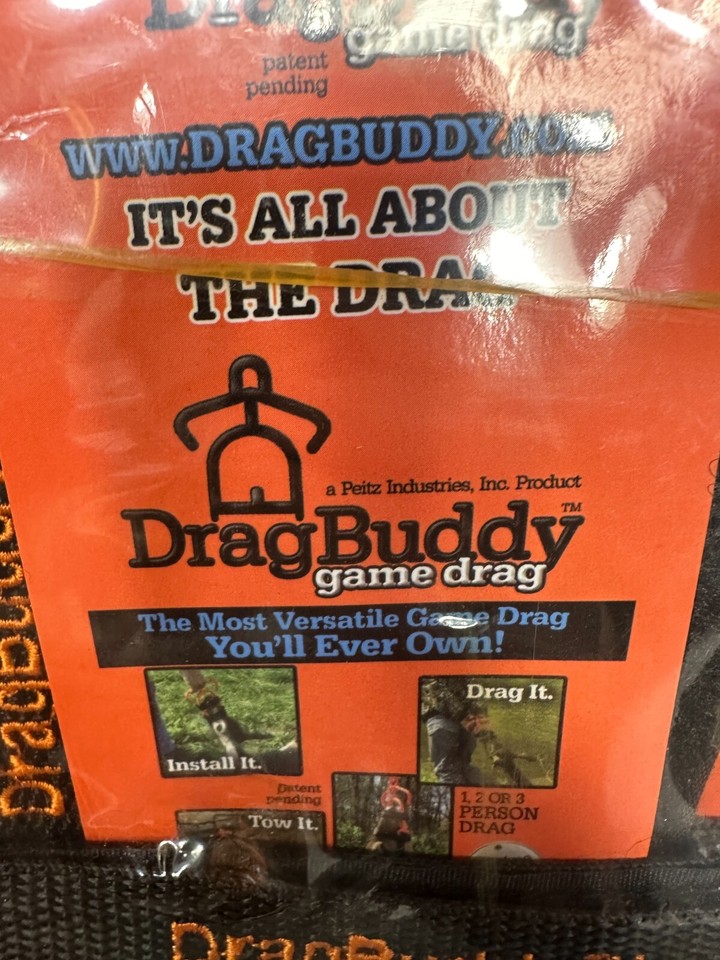 Peitz Drag Buddy hunting Hunt game dragging device Dragbuddy Drag Hang ...