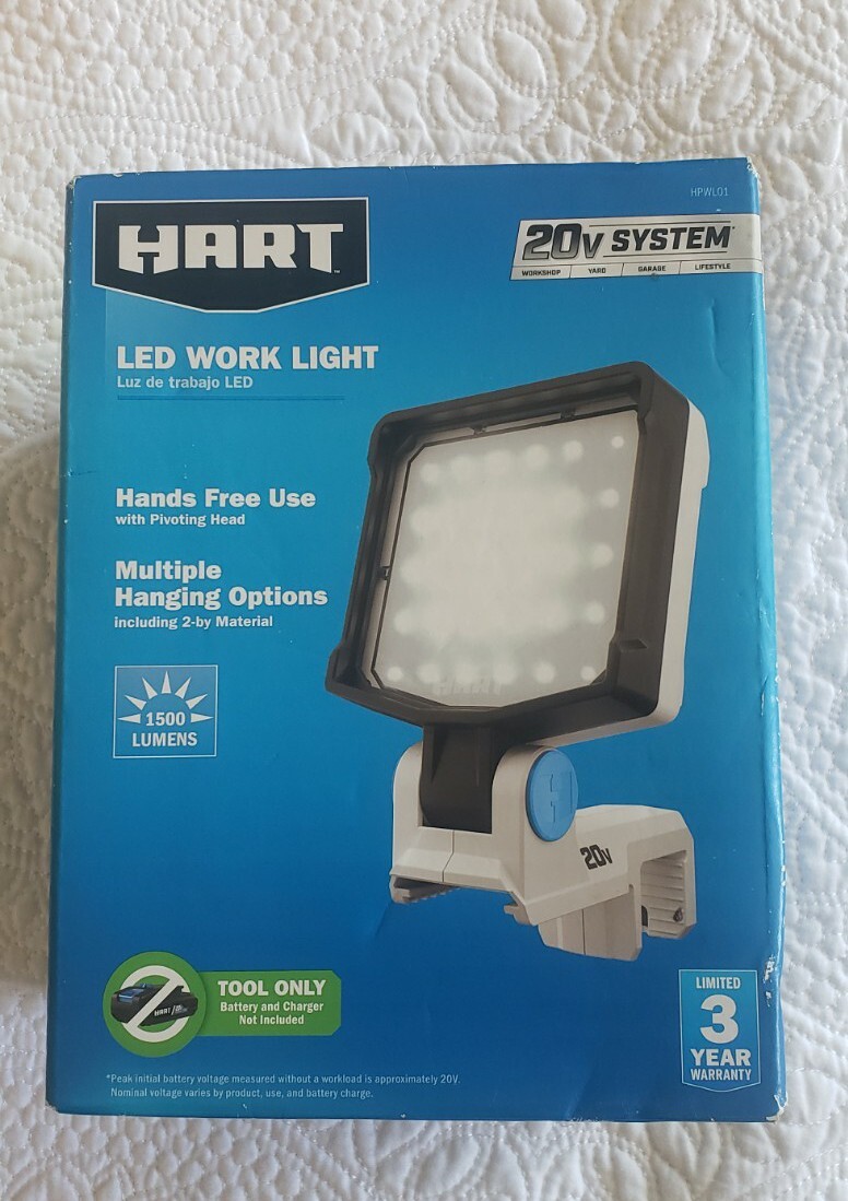 HART+HPWL01+20V+LED+Work+Light+%28Body+Only%29 for sale online | eBay