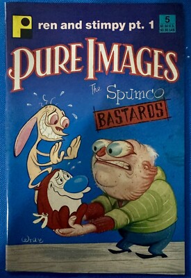 Pure Images #5 The Spumco Bastards (1st app. Ren & Stimpy) 1990 Comic ...