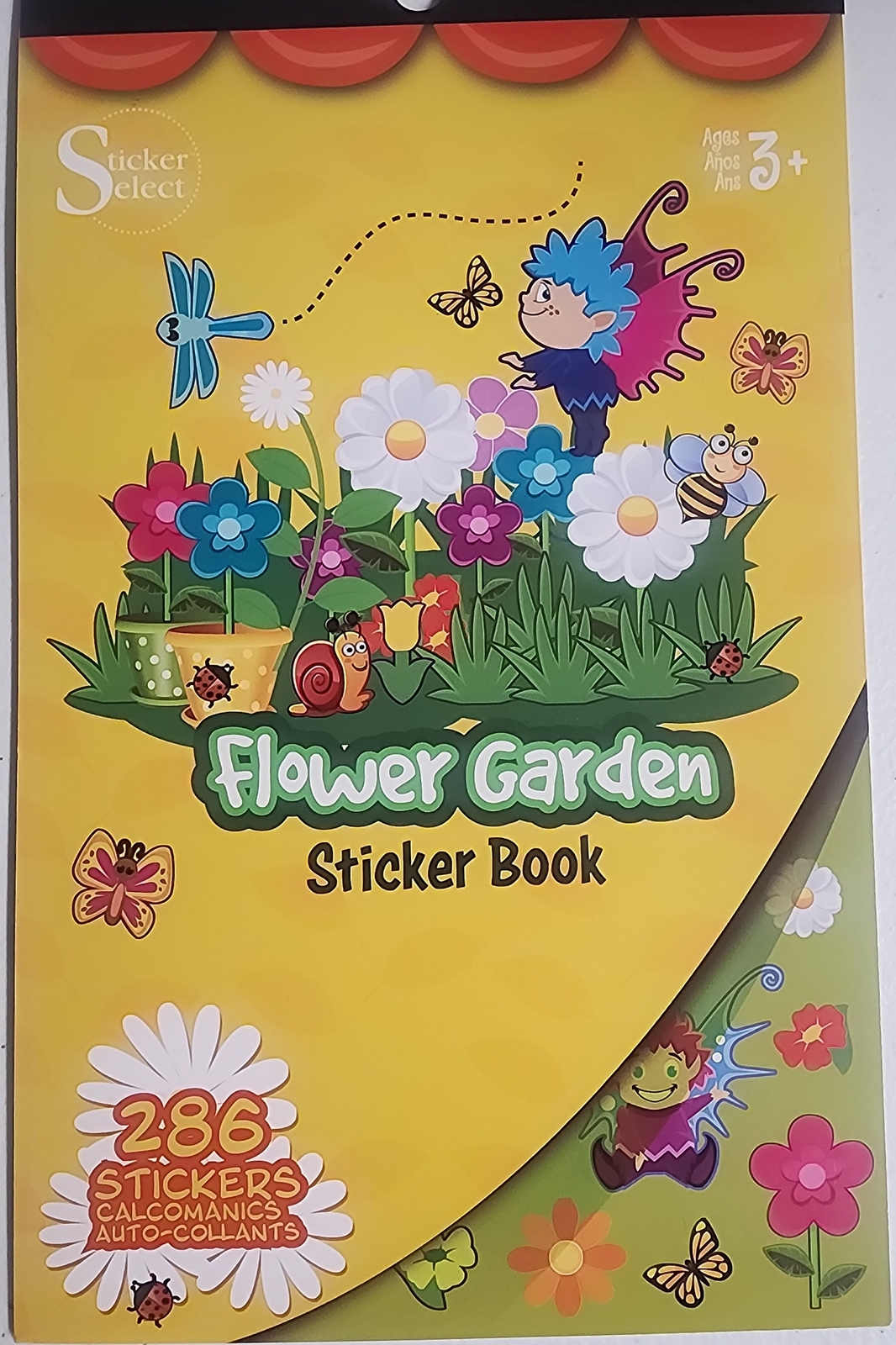 DIY Flower Garden Sticker Book 286 stickers | eBay