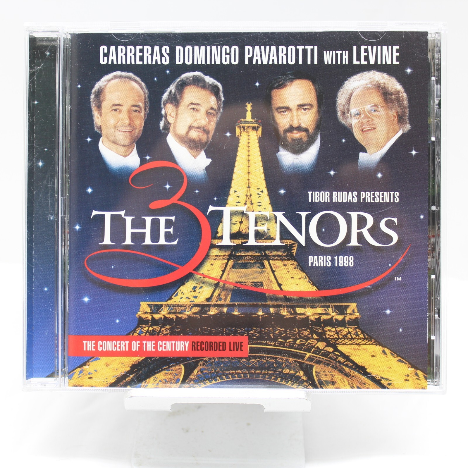 The 3 Tenors: Paris 1998 ~ Carreras Domingo Pavarotti Levine CD #2 ...