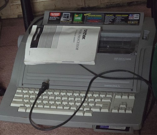 Brother Word Processor WP-5600 with monitor 1997 | eBay